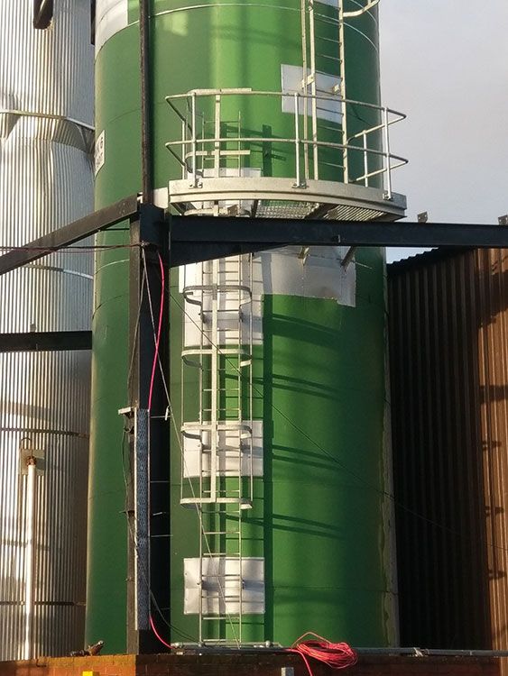 Tank Farm Access Platform and Ladder - Acer Engineering