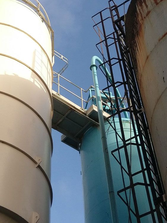 Tank Farm Access Platform and Ladder - Acer Engineering