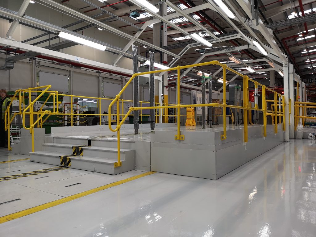 Modification to Working Platform - Acer Engineering